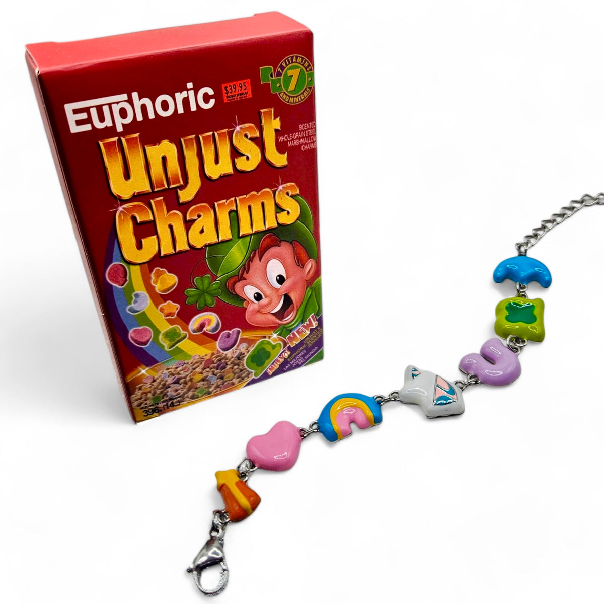 Scented Lucky Charms Bracelet 🍀🌈 – UNJUST JEWELRY