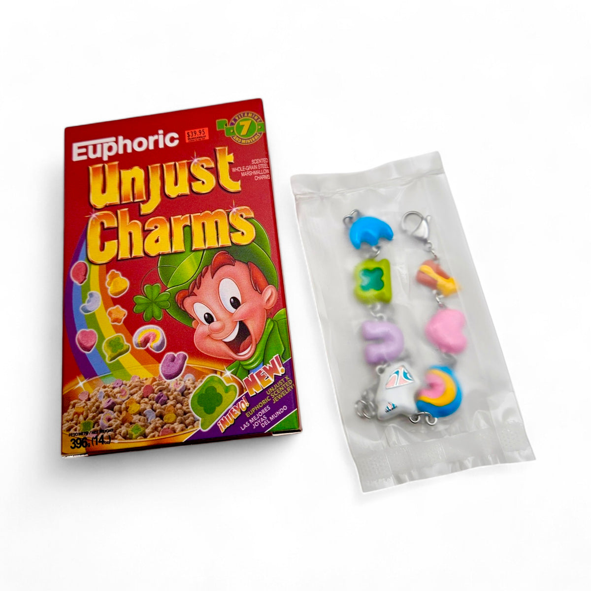 Scented Lucky Charms Bracelet 🍀🌈 – UNJUST JEWELRY